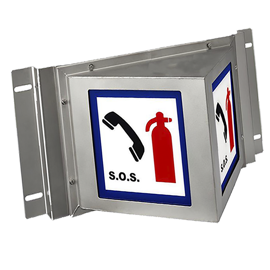Emergency SOS Signs Tunnel Emergency Light | SafeExit