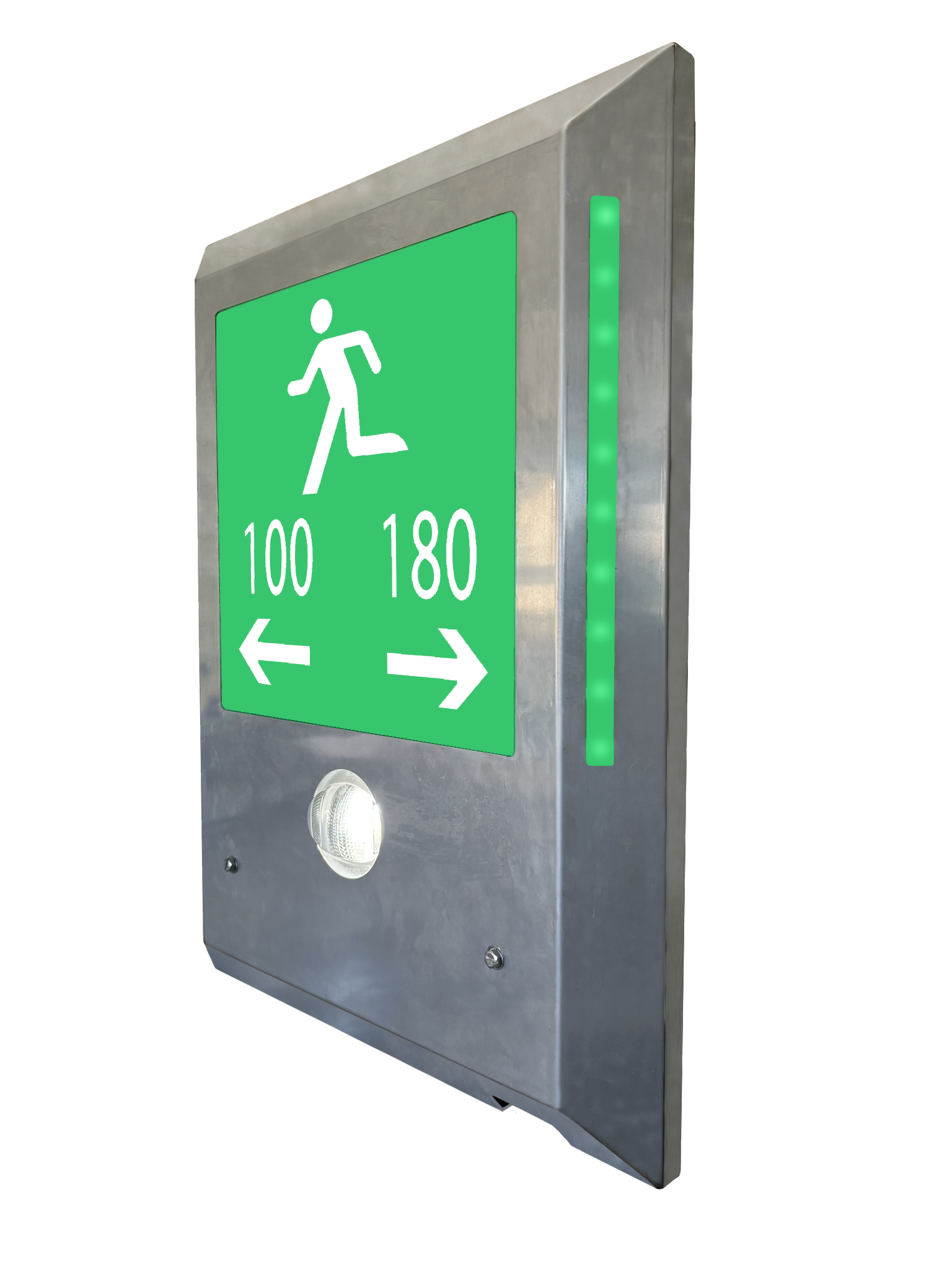 Safety Sign Wall with Orientation Light | SafeExit